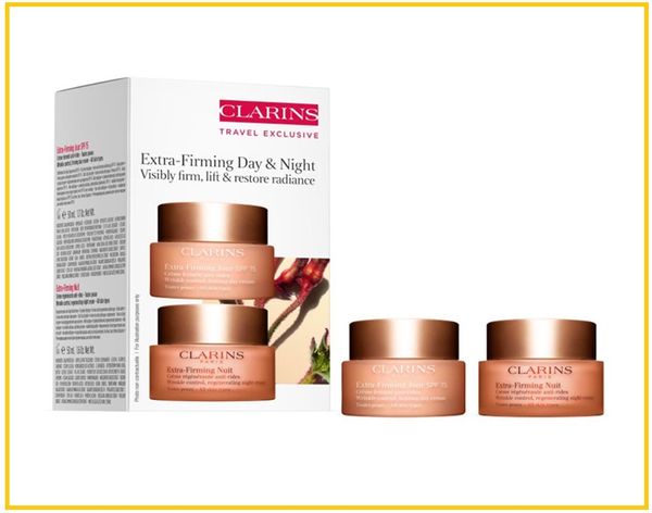 CLARINS 嬌韻詩煥顏緊緻日晚霜套裝 (適合任何肌膚) EXTRA FIRMING DAY & NIGHT CREAM DUO SET 50ML X2 (ALL SKIN TYPES ...