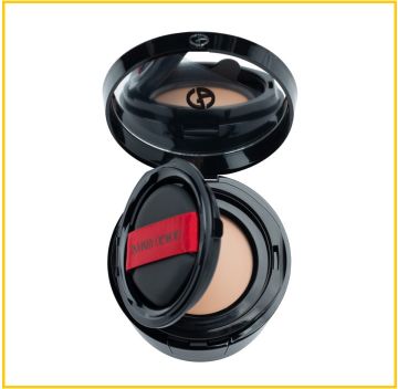 GIORGIO ARMANI 阿瑪尼持久零瑕粉底霜 POWER FABRIC COMPACT FOUNDATION BALM #4 9G ...