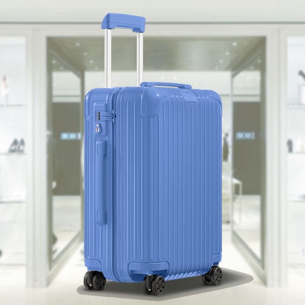 絕版 終身保養 RIMOWA ESSENTIAL Cabin Sea Blue 海洋藍 21"加厚登機箱｜More喼More